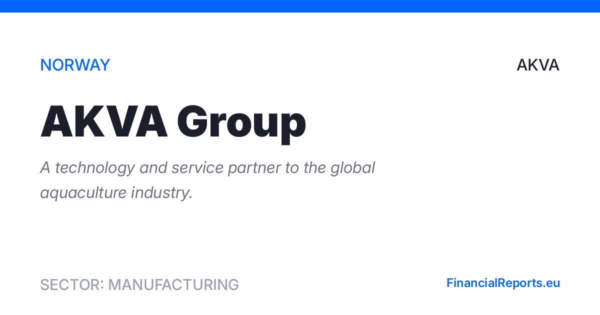 AKVA Group 2024 filings — annual reports & disclosures ...