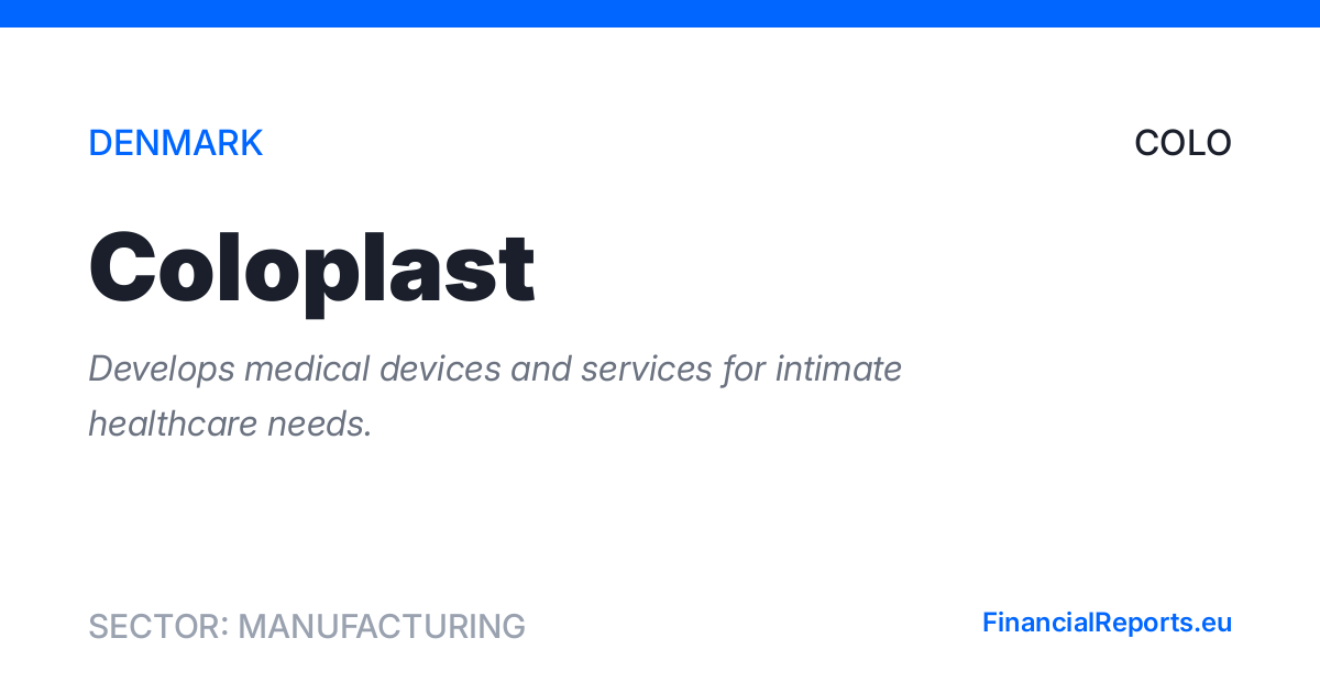 Coloplast | Investor Relations / Filings / Financial statement