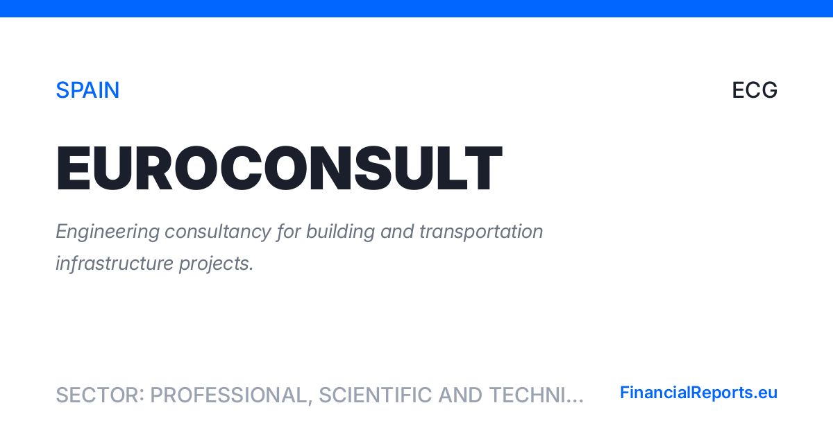 EUROCONSULT | Investor Relations / Filings / Financial statement