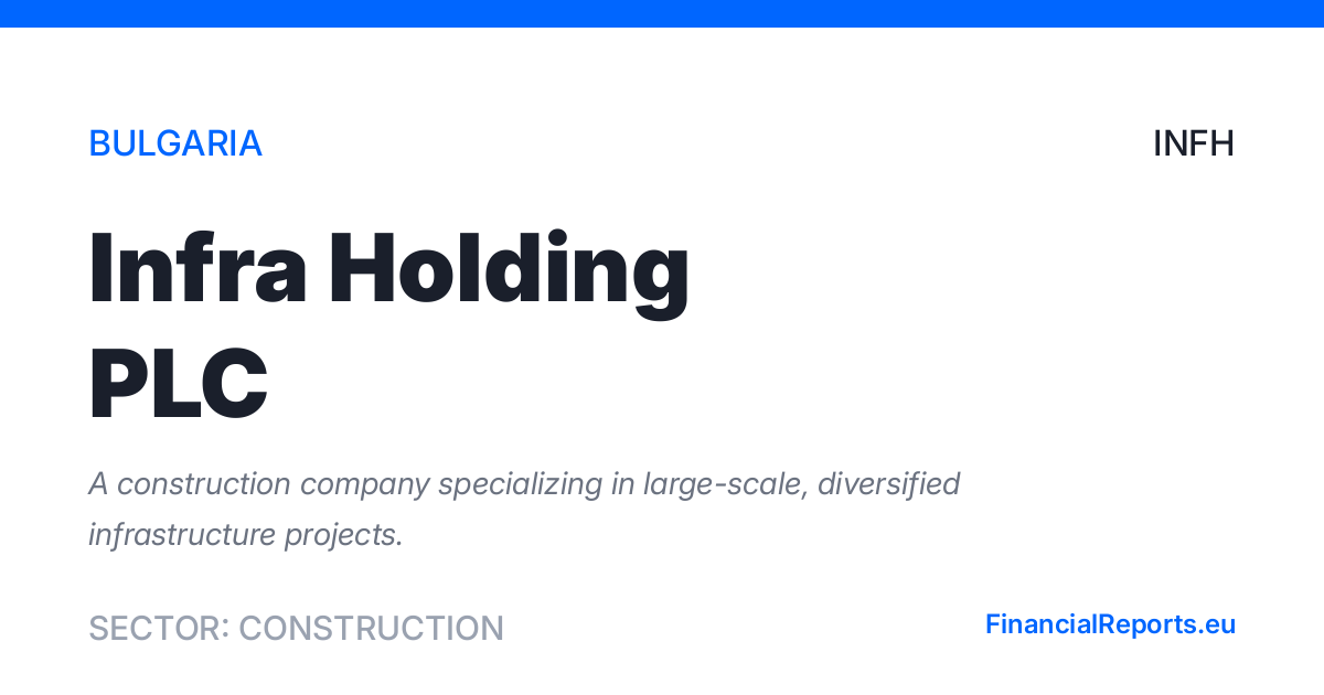Infra Holding PLC | Investor Relations / Filings / Financial statement