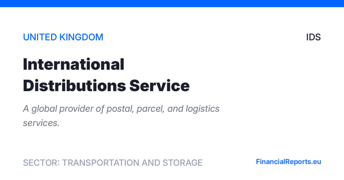 International Distributions Service | Investor Relations / Filings ...