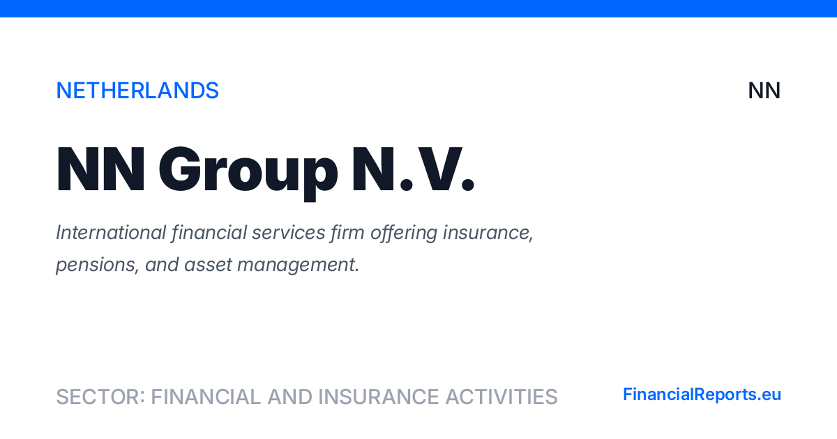NN Group N.V. | Investor Relations / Filings / Financial statement