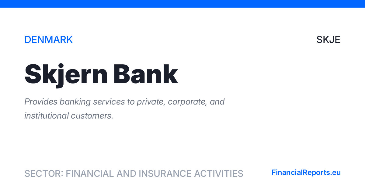 Skjern Bank | Investor Relations / Filings / Financial statement